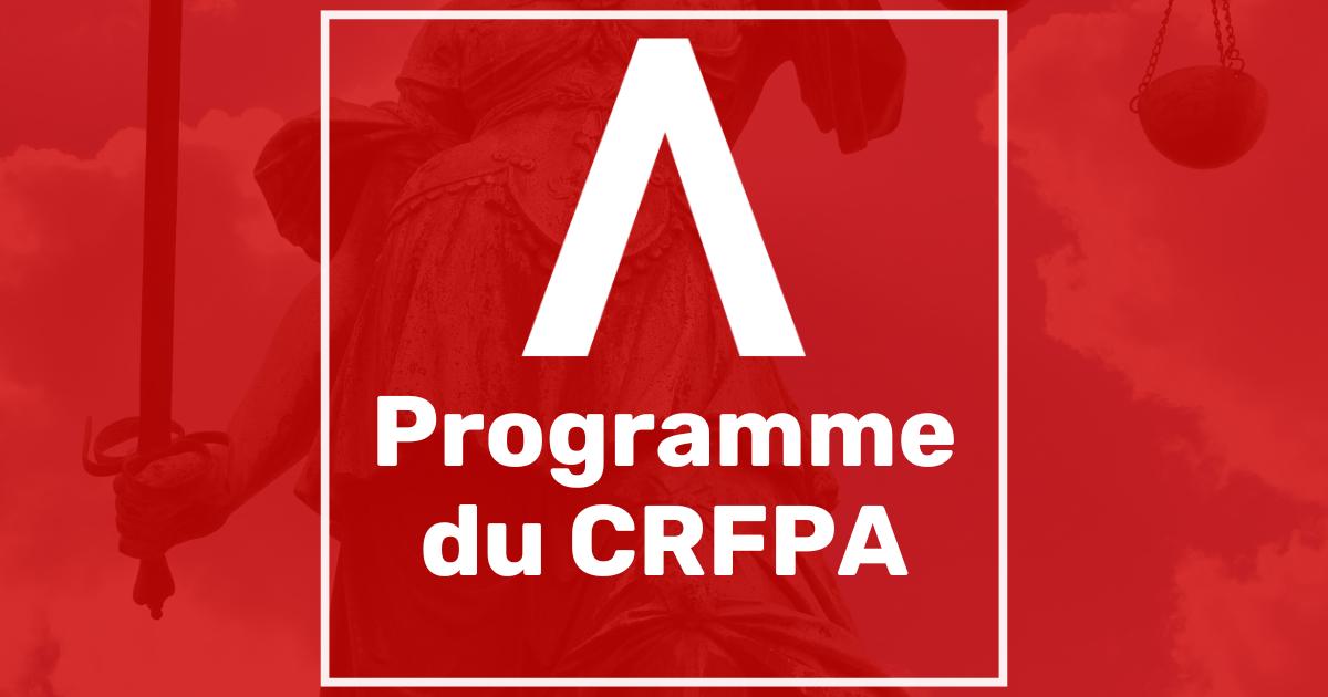 Préparation CRFPA : Matières pour écrits et oraux avec CapAvocat